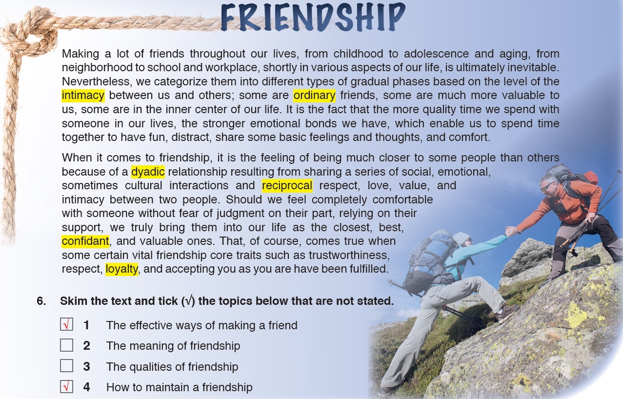 Friendship - 6/10