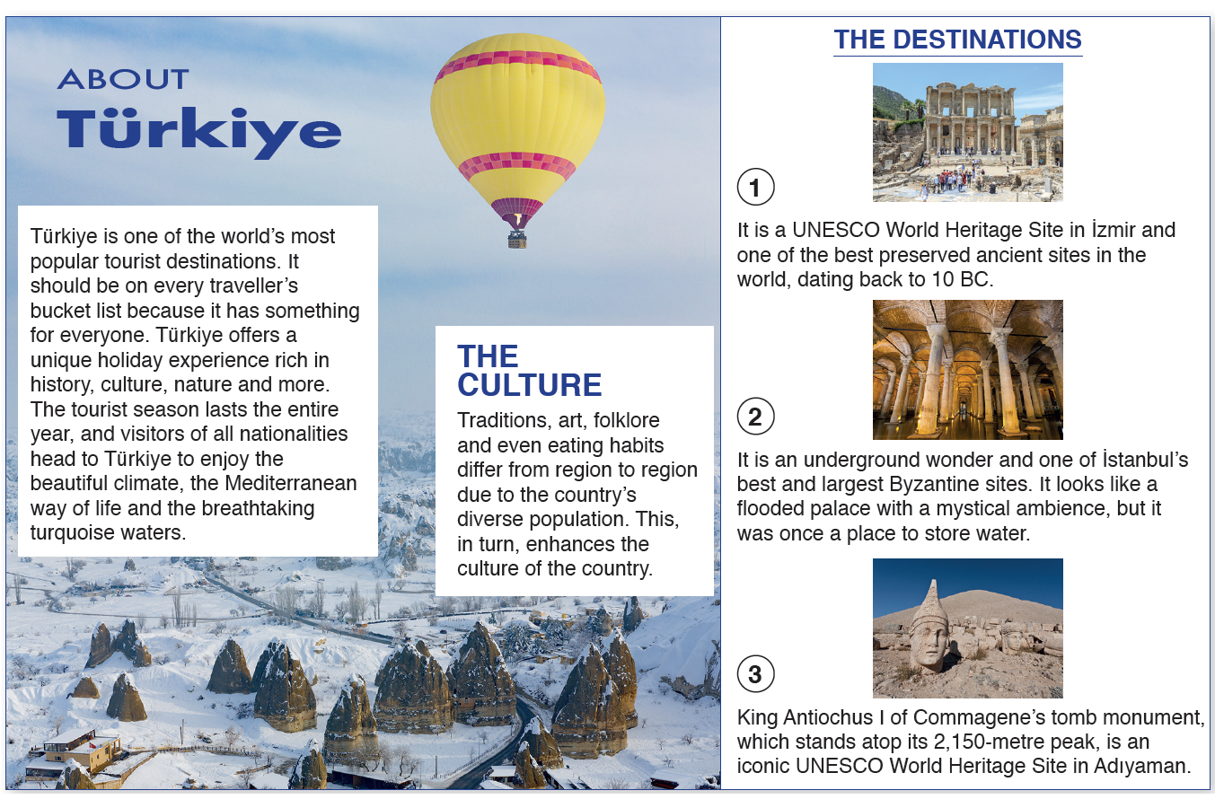 Facts About Türkiye - Theme 7 / 3