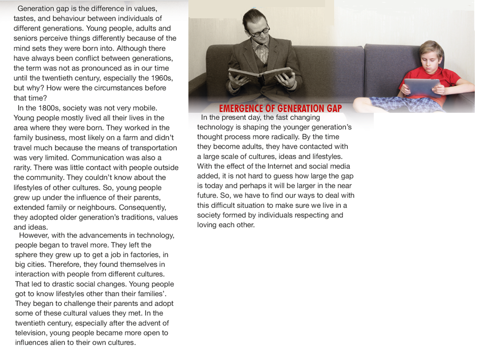 Generation Gap - Theme 6 6A a