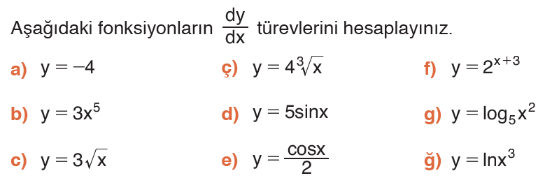 Türev - Örnek 5