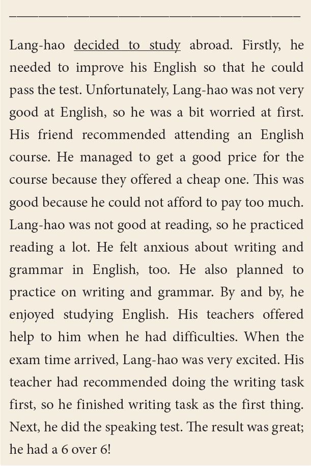 Read the text below quickly and choose which title is the most ...