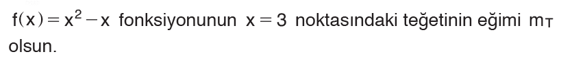 Türev - Örnek 2
