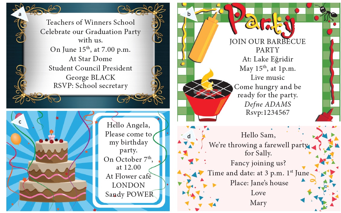 Party - 9A Reading 2