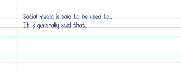 SOCIAL MEDIA - THEME 3- 3A- Writing b