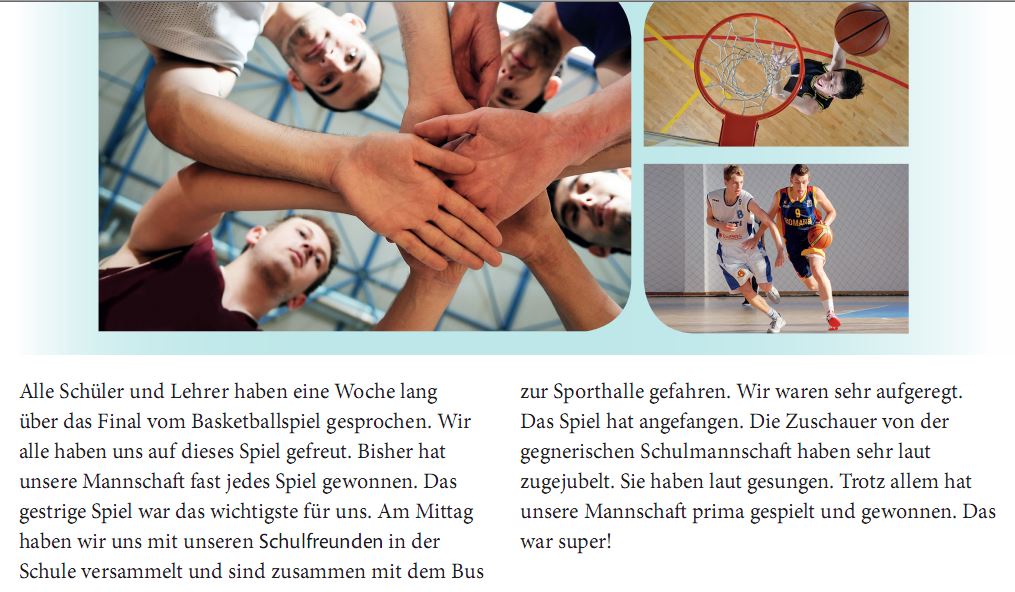 Welche Fragen kann man stellen? Lesen Sie den Text und kreuzen Sie an!