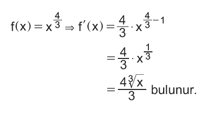 Türev - Türev Kavramı - Örnek 17