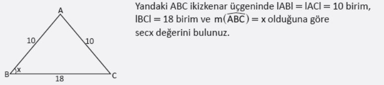 Trigonometri - Örnek 26