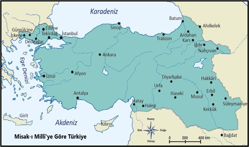 Milli Mücadele - Misak-ı Millî (28 Ocak 1920)