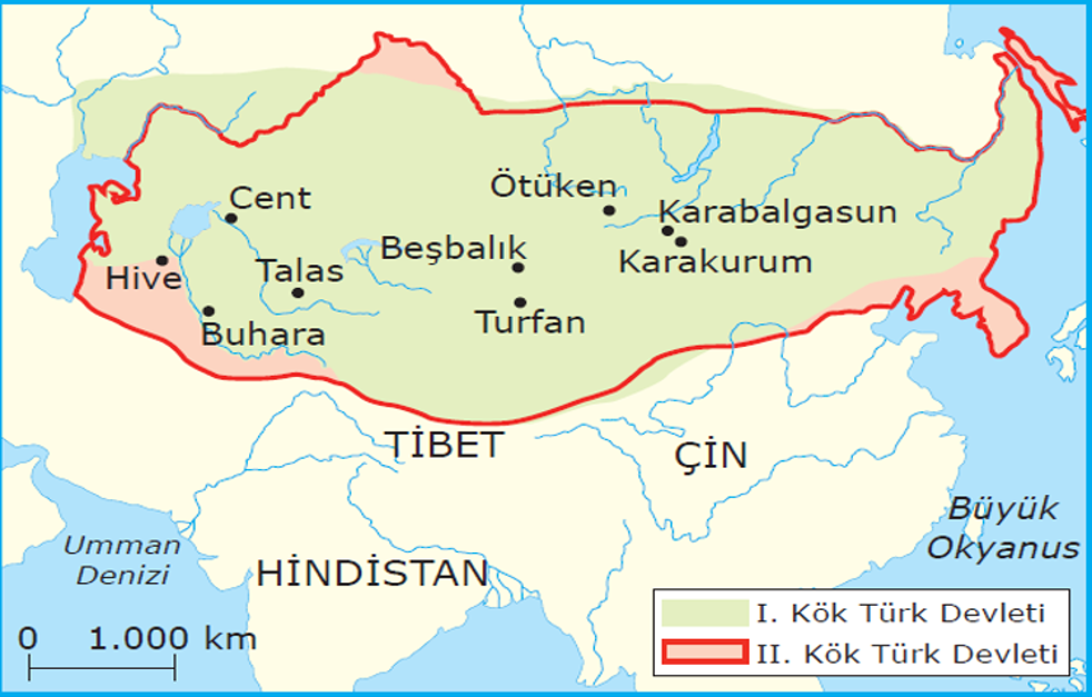 İlk ve Orta Çağlarda Türk Dünyası - I ve II. Kök Türk Devletleri ve ...