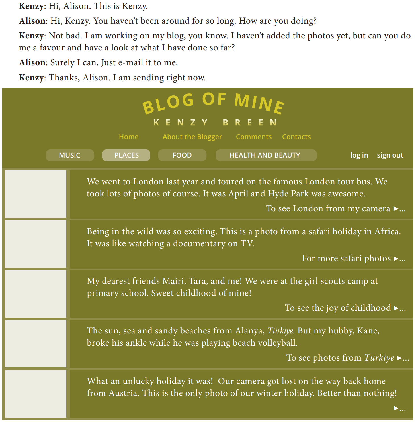 Travel - 14A 2b Reading 271