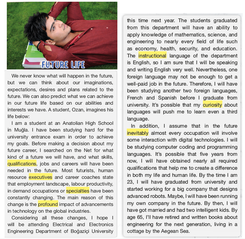 Life in the Future - Theme 5 Reading 5A c