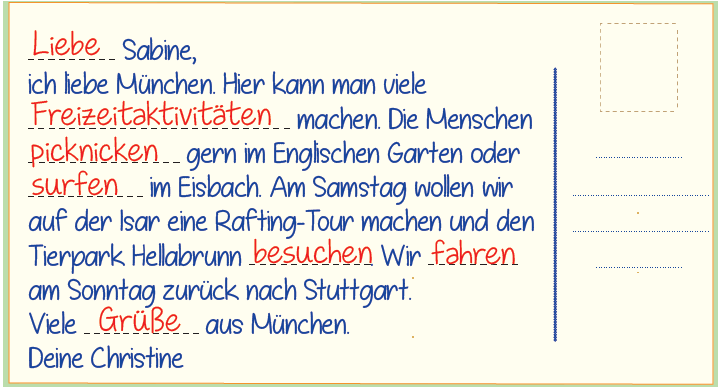 Einkaufen - Wann machst du was?